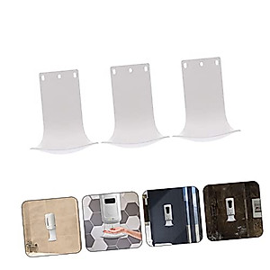 GANAZONO 12 pcs soap Dispenser Tray Dispenser Catch Tray soap Dispenser Bracket Laundry soap Dispenser Plastic Soap Dispenser Holder Laundry drip Trays Foam Floor abs Spray White