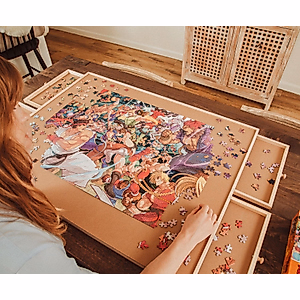 Toynk Street Fighter Time for Battle 1000-Piece Jigsaw Puzzle for Adults | Brain Teaser, Educational Developmental Toys & Games, Building Kit Activities to Encourage Creative Play | 28 x 20 Inches