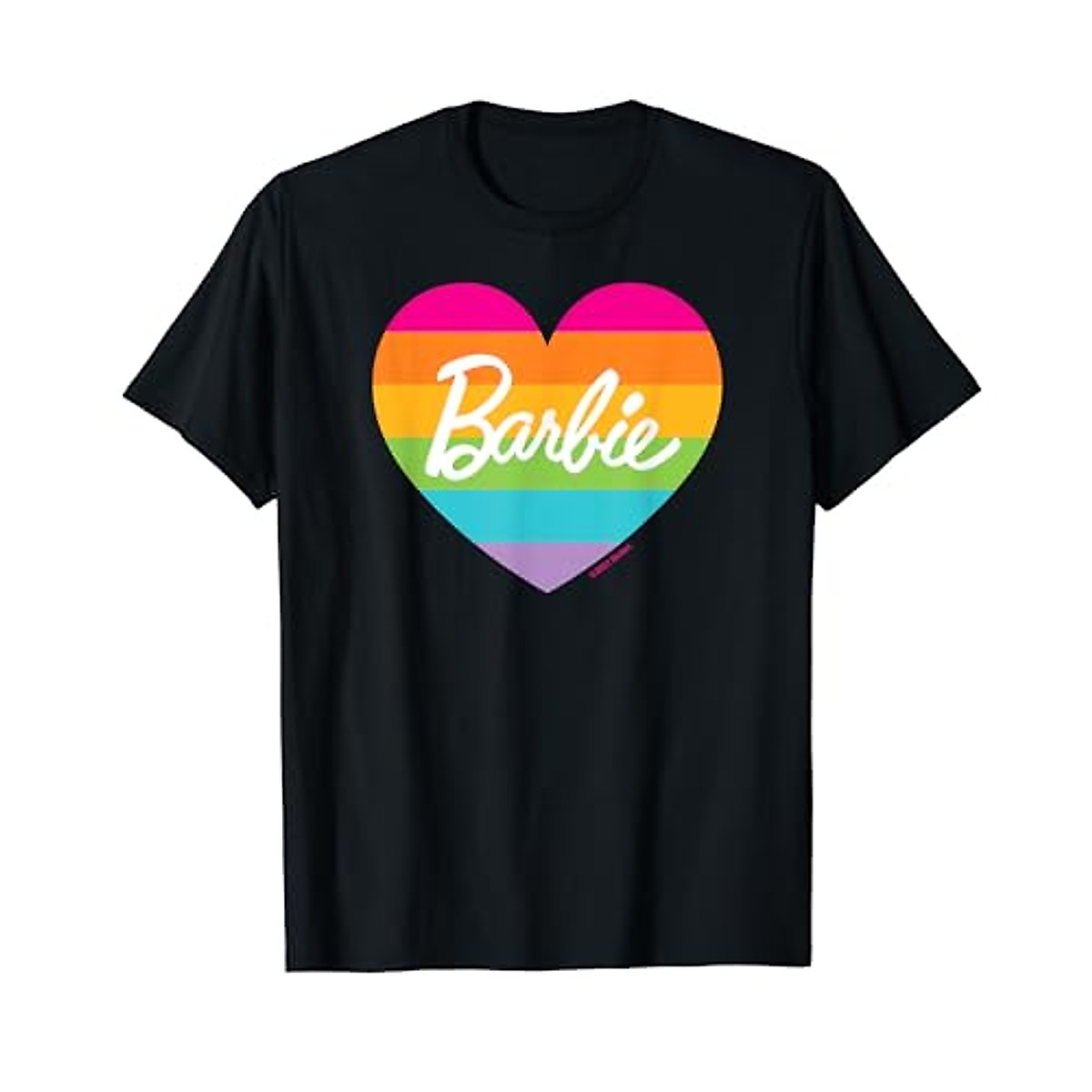 Barbie - Barbie Pride Rainbow Heart T-Shirt