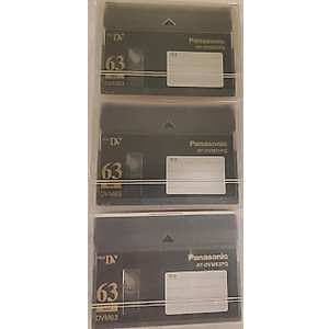 3 Mini DV MiniDV VIDEO TAPE CASSETTEs for Canon Elura 2