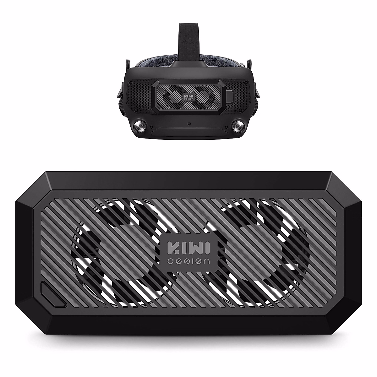 KIWI design USB Radiator Fans Accessories for Valve Index, Cooling Heat for VR Headset in The VR Game and Extends The Life of Valve Index