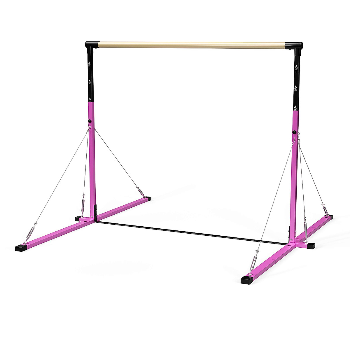 Pro Gen 4 Adjustable Kip Bar from Pro Model with Stainless Steel Cable Supports Horizontal Bar Gymnastics Equipment
