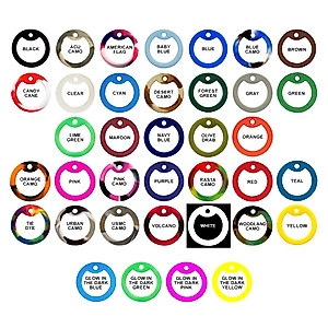 Canada Flag Military Dog Tag Necklace, Custom Printed & Personalized