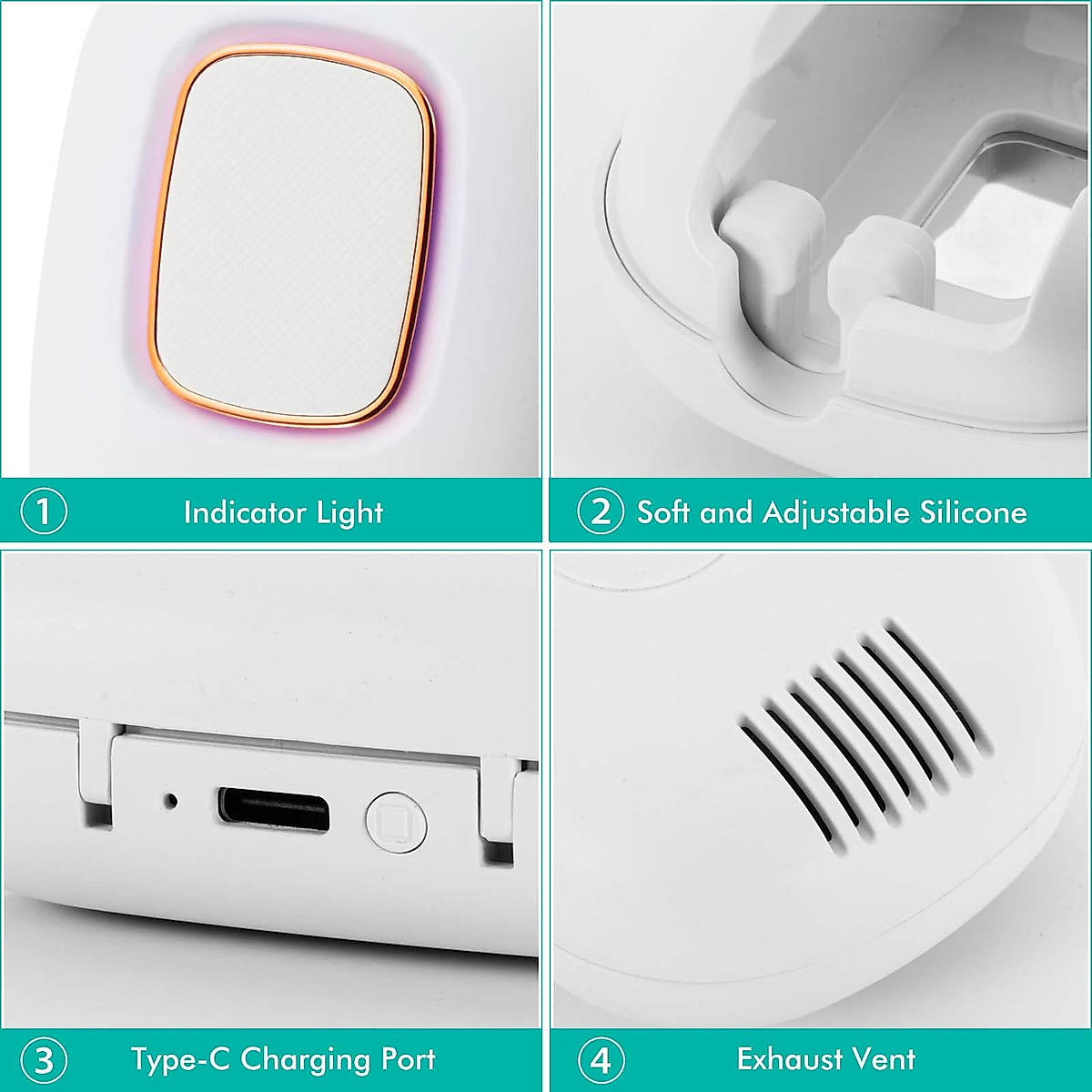 MIKICARE Mini Toothbrush Cover T3 – 3 in 1 Function with Magnetic Sticker, Personal Toothbrush Case for Household & Travel (White)