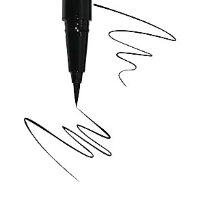 By The Clique Premium Waterproof Black Liquid Eyeliner | Smudge Proof - All Day Stay | Vegan, Gluten Free and Cruelty Free