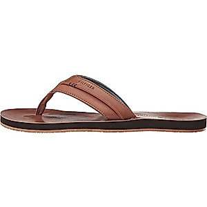 Tommy Hilfiger Men's Davidson Sandal, Cognac 238, 8M