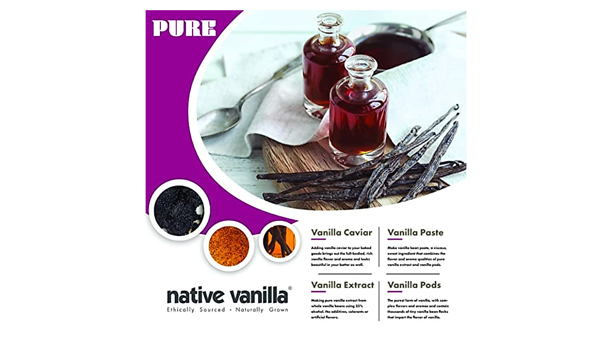 Premium Tahitian Vanilla Beans for Extract & Baking