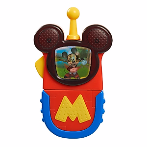 Disney Junior Mickey Mouse Funhouse Communicator with Lights and Sounds, Officially Licensed Kids Toys for Ages 3 Up by Just Play