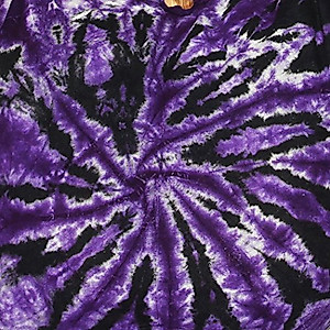 TIE DYE Bohemian Hipster Hobo Boho Hippie Crossbody Bag Purse Twist 39" (Violet)