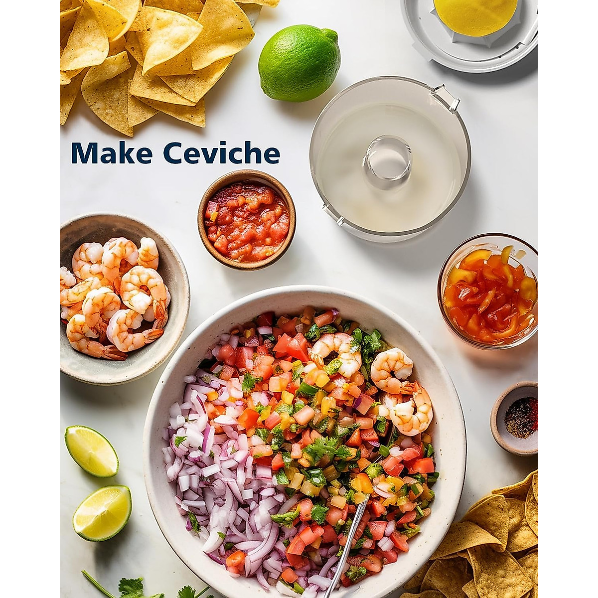 Cordless Electric Lemon Juicer Squeezer, AYOTEE Portable Electric Citrus Juicer with USB Cable and Spoon, Lemon and Lime Squeezer, Electric Orange Juicer Squeezer, Rechargeable Lime Juicer (White)