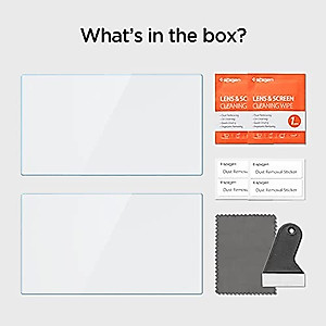 Spigen Tempered Glass Screen Protector [Glas.tR Slim] designed for DJI RC Pro/DJI Smart Controller - 2 Pack