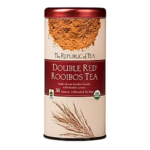 The Republic of Tea, Double Red Rooibos, 36 Count