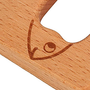 Kids Wooden Cutter, Kids Wooden Knife Gift Easy to Use Healthy for Vegetable Fruit(#2)