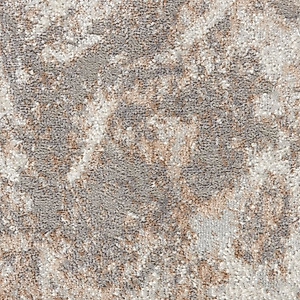 Nourison Elation Abstract Ivory Grey 9' x 12' Area -rug, Easy -cleaning, Non Shedding, Bed Room, Living Room, Dining Room, Kitchen (9x12)