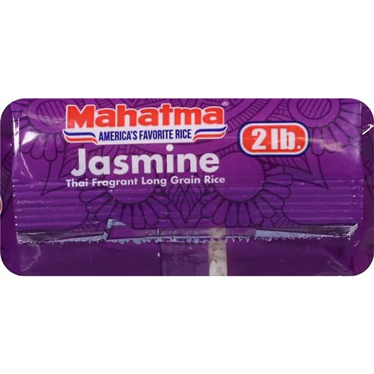 Mahatma Jasmine Rice, 2lb Bag of Rice, Thai, Indian, or Cambodian Fragrant Flavored Rice, Stovetop or Microwave Rice