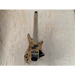 4 String Bass/ 6 String Lead Headless Tremolo Busuyi Guitar Lefty