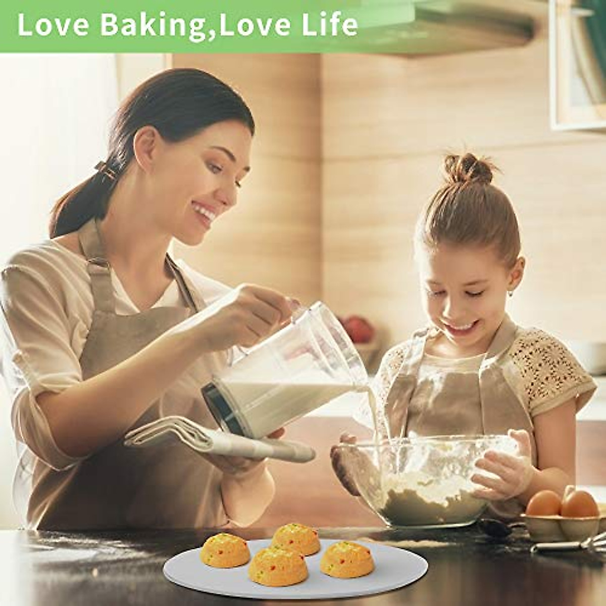 Melala 200Pcs Parchment Paper Rounds 7 Inch,Non-Stick Precut Parchment Paper Liners for Tortilla Press,Air Fryer,Round Cake Pan,Springform Pan,Toaster Oven(White)