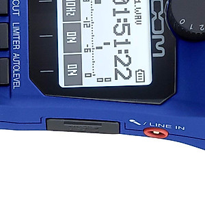 Zoom H1n Handy Recorder Blue Edition