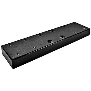 Mail Boss 7144 Box Spreader Bar for Two-Mailbox Applications, 2, Black