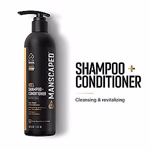 MANSCAPED® The Luxury Package 4.0 Includes: The Lawn Mower™ 4.0 Electric Trimmer, The Shears 2.0 Nail Kit, Crop Preserver™, Deodorant, Body Wash, 2-IN-1 Shampoo & Conditioner, The Shed toiletry bag