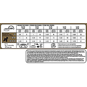 Royal Canin Miniature Schnauzer Adult Breed Specific Dry Dog Food, 10 lb bag