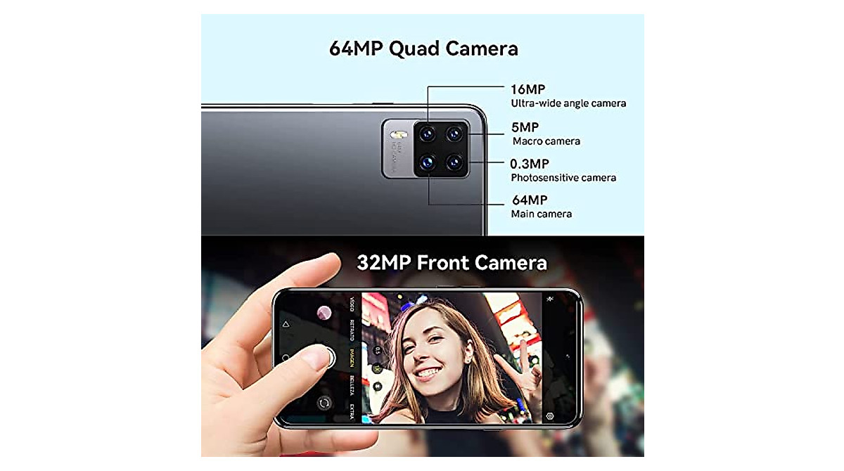 CUBOT X50 Unlocked Smartphone - 6.67" FHD+, 64MP Camera