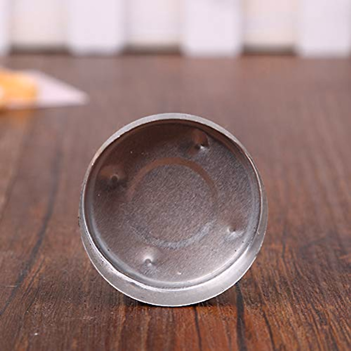 SUPVOX 500pcs Aluminum Tea Light Tins Tea Light Empty Case Containers Candle Making (Silver)
