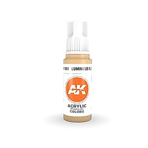 AK Interactive 3rd Gen Acrylic Luminous Flesh 17ml