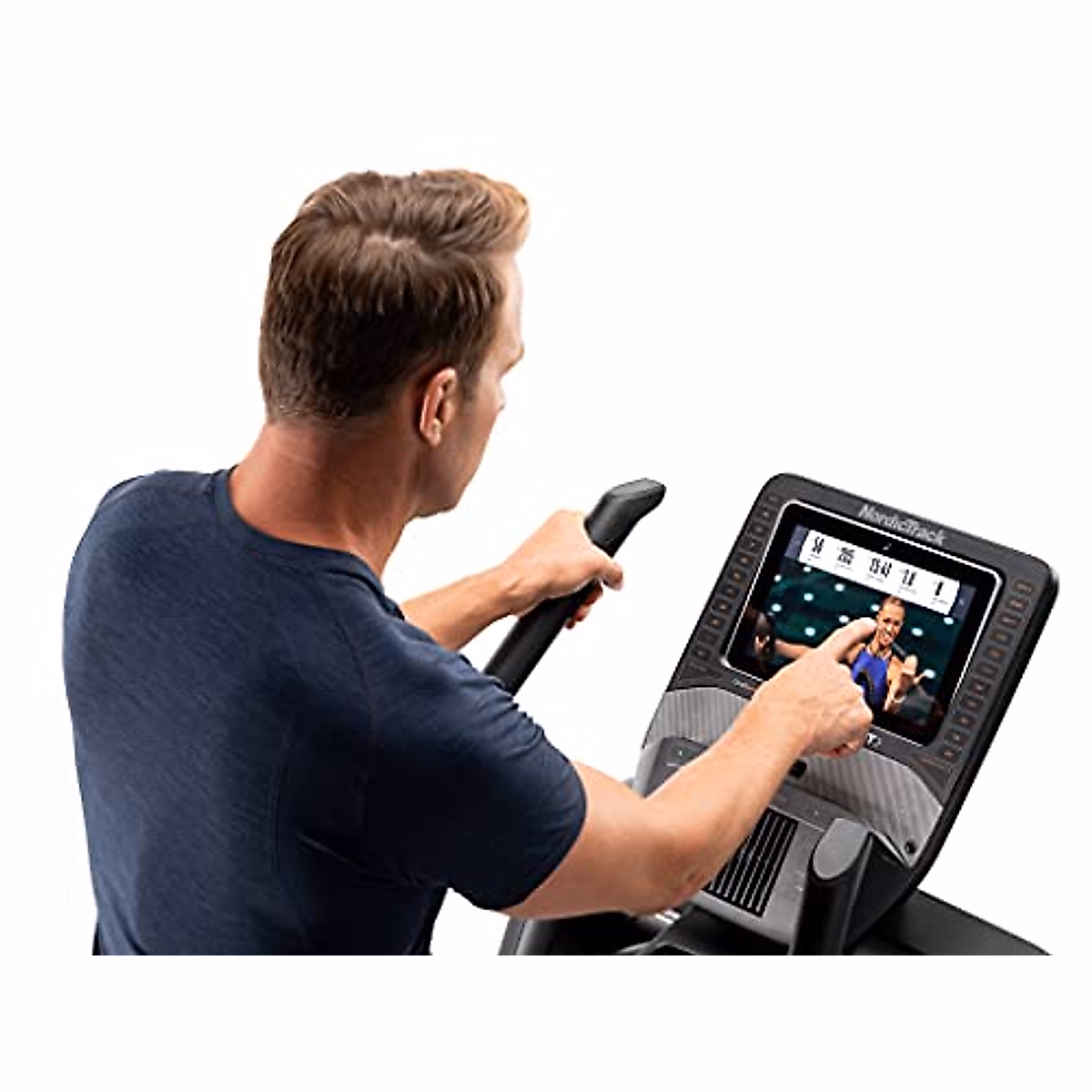 NordicTrack FS10i FreeStride Elliptical with 10” HD Touchscreen and 30-Day iFIT Family Membership
