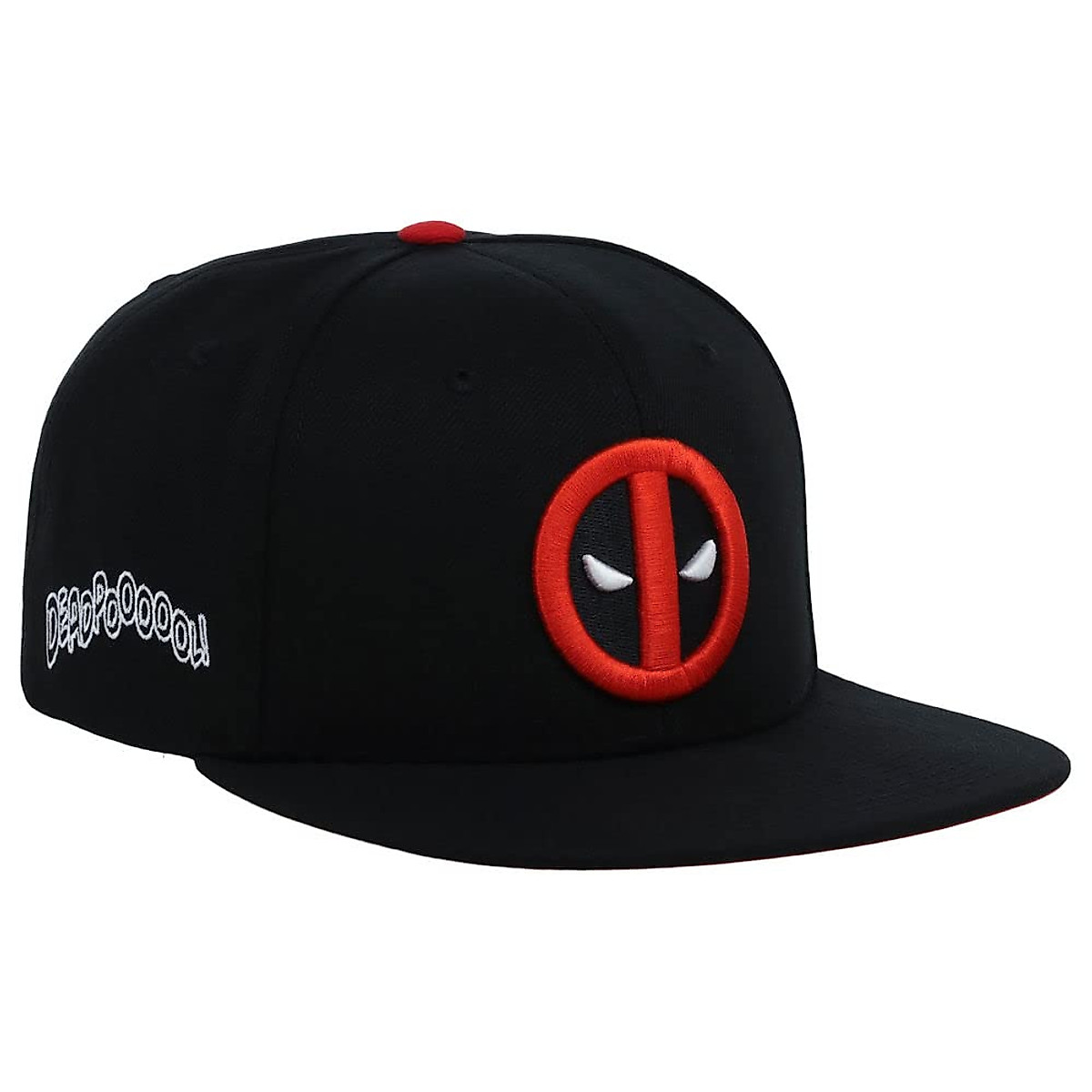 Marvel Deadpool Adult Fashion Adjustable Snapback Flat Bill Cap