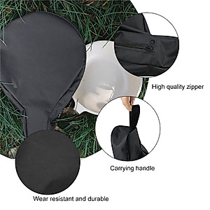 COSMICROWAVE Premium Skillet Carrier, Padded Protected, Convenient Storage, Chef is Choice for Cast Iron Transport and Care