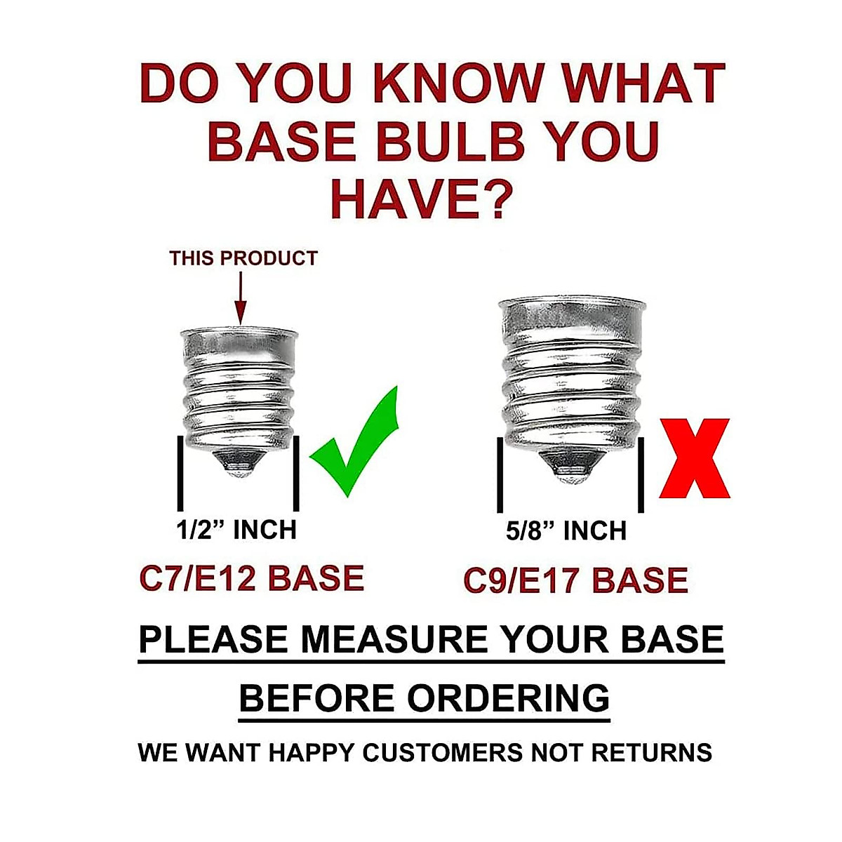 CHYParty 25 Pack C7 Replacement Bulbs, 5W Orange Light Bulbs, Halloween Christmas Light Bulbs for Outdoor String Lights Patio Wedding Decor, E12 Candelabra Base, Incandescent Night Lights