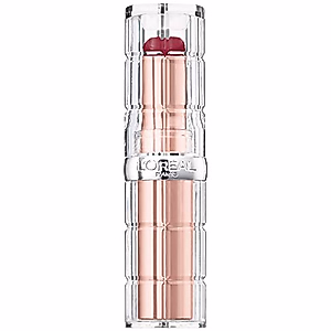 L'Oreal Paris Makeup Colour Riche Plump and Shine Lipstick, for Glossy, Radiant, Visibly Fuller Lips with an All-Day Moisturized Feel, Wild Fig Plump, 0.1 oz.