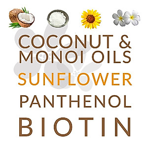 Design Essential Natural Coconut & Monoi Nourishing Leave-in Conditioner - 8 Oz