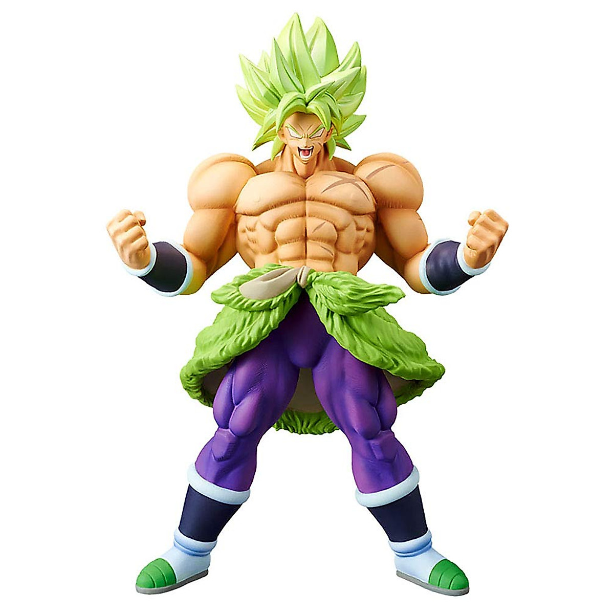 Banpresto 39034/10223 Dragon Ball Super Movie Choukokubuyuuden - Super Saiyan Broly Full Power Figure, Multicolor