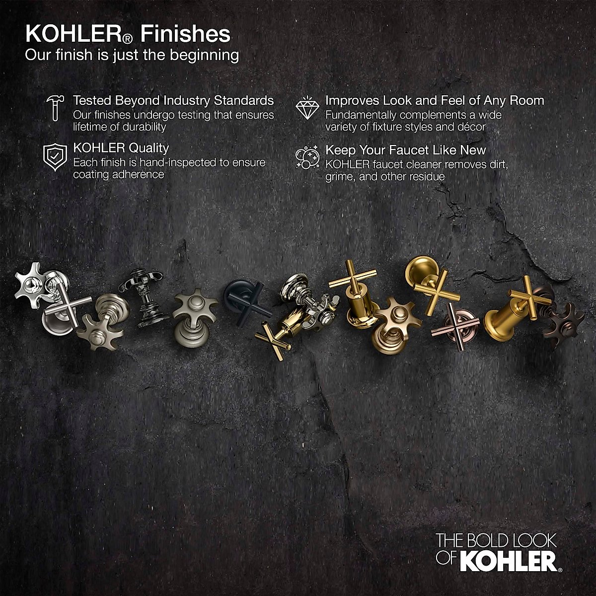 KOHLER 27052-CP Occasion Single-Function Handshower, Handheld Showerhead with 1 Spray Setting, 2.5 GPM, Polished Chrome