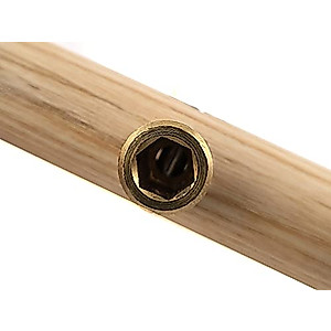 Woodowl BCH-Set 6-Piece Bushcraft Survival Auger Kit with T-Handle and 5 Auger Bits in Tool Roll