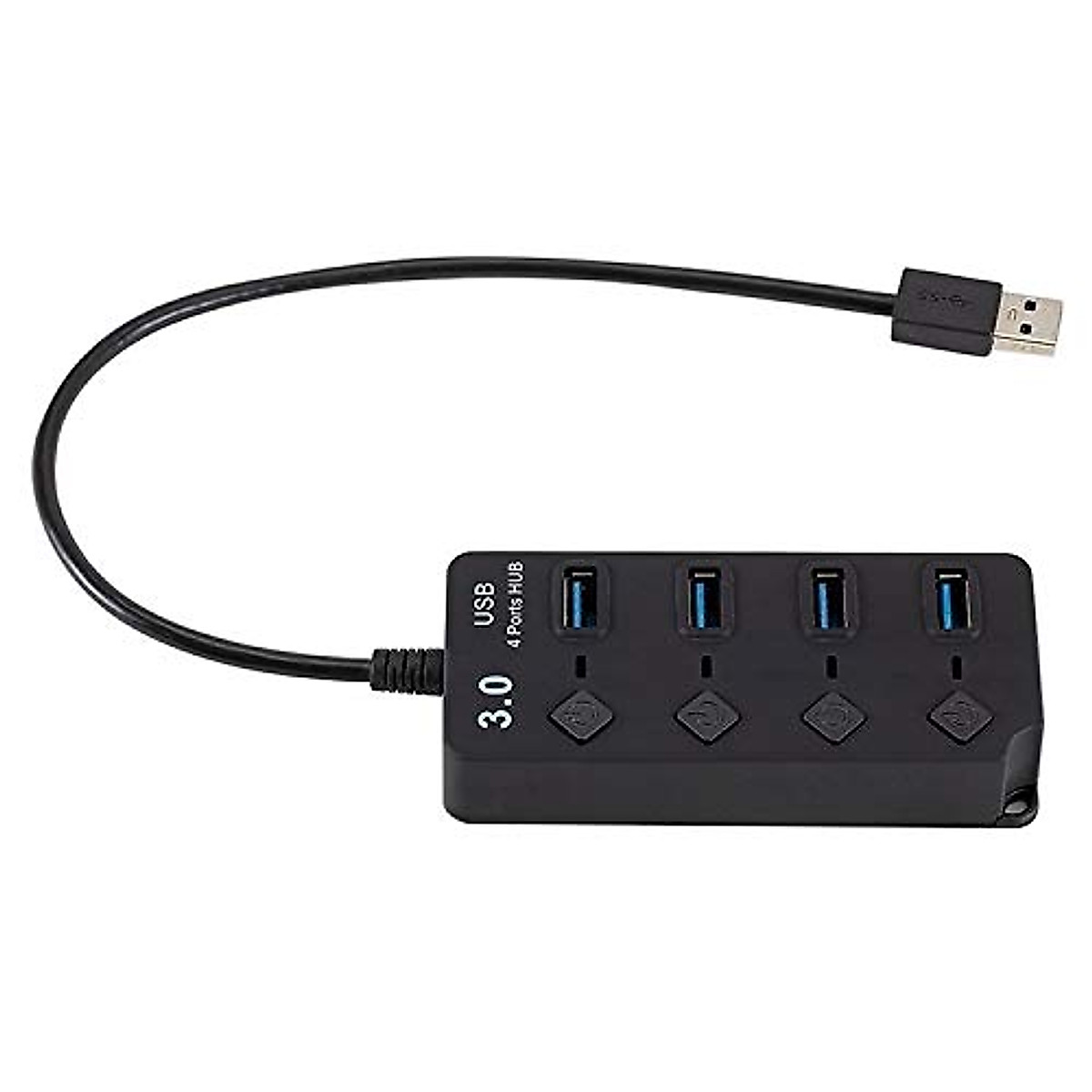 JSANSUI Distributor hub USB3.0 Four-Port HUB with Power Splitter and One-Port 4-Port Hub with PC and Laptop Switches