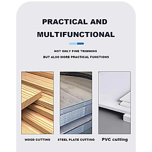 Cordless Jig Saw for Makita 18V Battery,0°-45° Bevel Cuts,4 Orbital Settings-Brushless Electric Jigsaw Tool for Straight/Curve/Circle Cutting