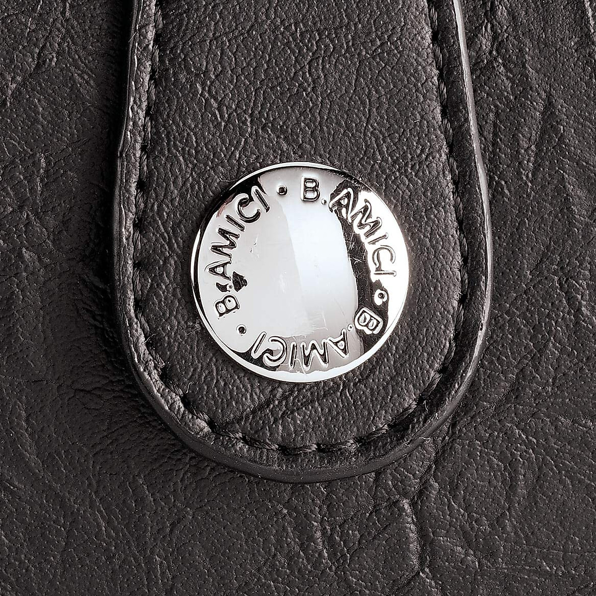 Fox Valley Traders B.AmiciTM Nancy RFID Leather Wallet with Wristlet