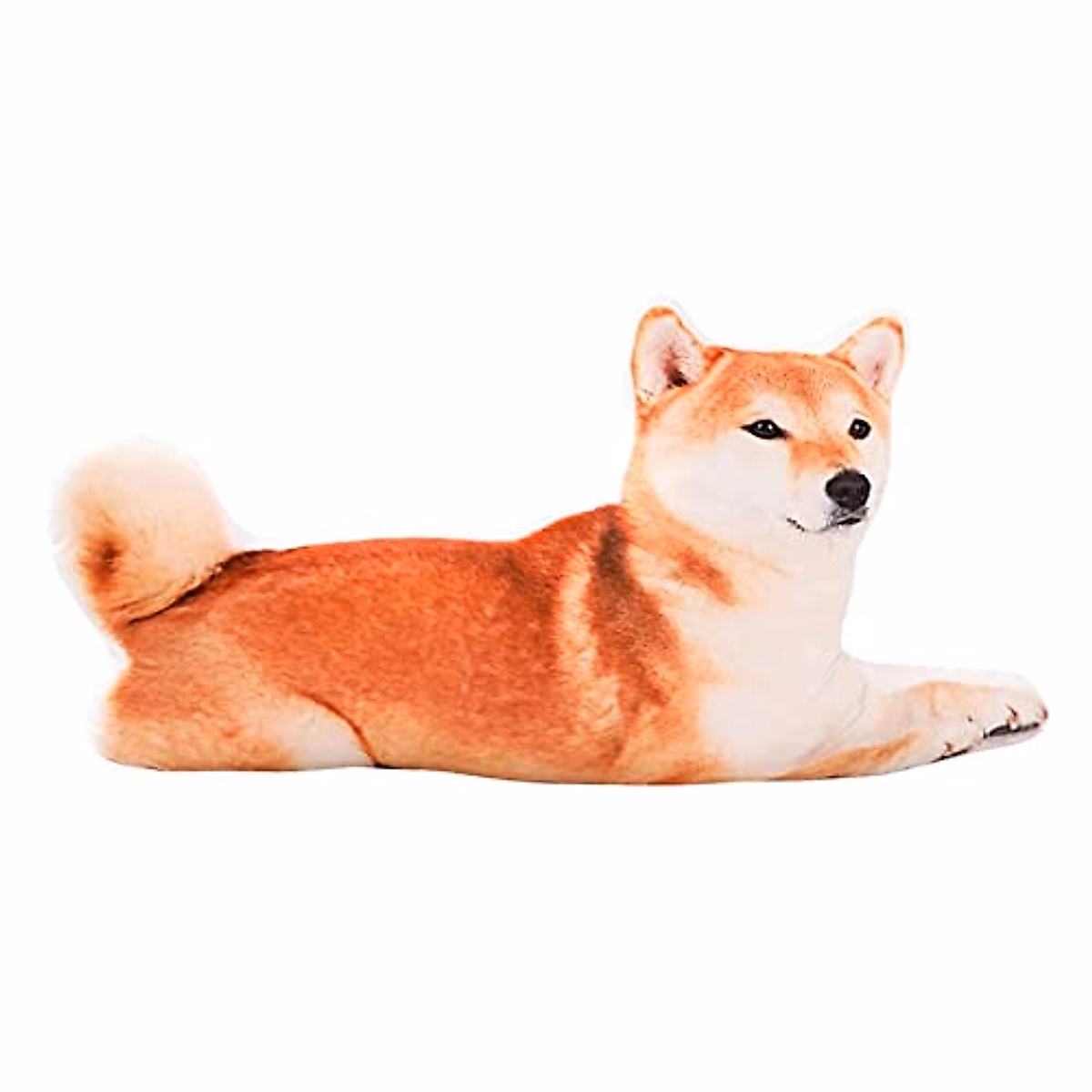 Mozacona 3D Shiba Inu Dog Shape Throw Pillow Animal Pillow Cushion