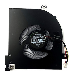 CPU Gpu Cooling Fan Pair Fans Replacement for MSI GS65VR GS65 Laptop MS-16Q2 16Q2-CPU-CW 16Q2-GPU-CW Series
