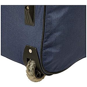 Rockland Rolling Duffel Bag, Navy, 40-Inch