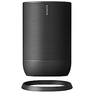 Sonos Move - Battery-Powered Smart Speaker, Wi-Fi and Bluetooth with Alexa Built-in - Black​​​​​​​