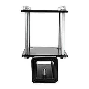 Camco 48473 Eaz Lift RV Bumper Hitch | Allows You to Mount Hitch-Mounted Accessories to Your RV Bumper | For Standard 4" Bumpers