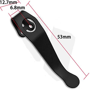 1x Knife Deep Carry Pocket Clip Accessory Replacement For Benchmade Griptillian Emerson ProTech