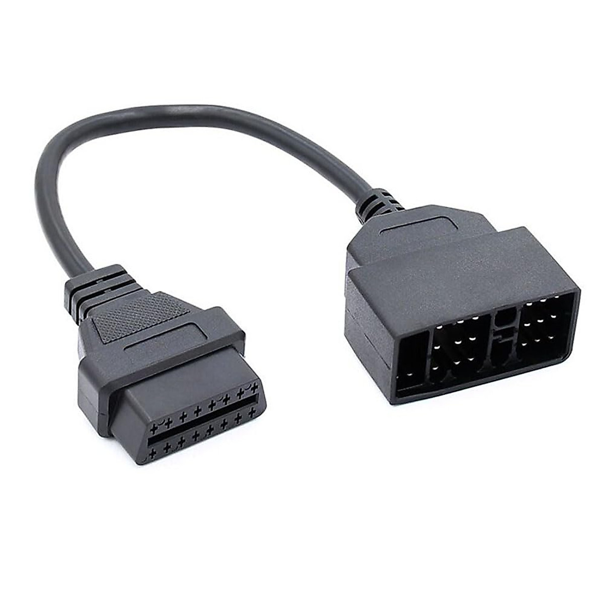 E-Car Connection 22 Pin OBD to 16 Pin OBD2 Diagnostic Adapter Connector Cable for Toyota Car