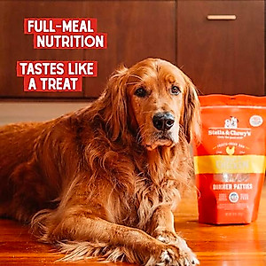 Stella & Chewy's Freeze Dried Raw Dinner Patties – Grain Free Dog Food, Protein Rich Chewy’s Chicken Recipe – 14 oz Bag