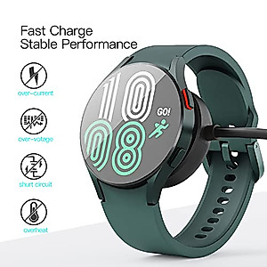 Compatible with Samsung Galaxy Watch Charger Cable (2 Pack)