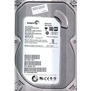 ST250DM000, 9VY, TK, PN 1BD141-021, FW HP73, Seagate 250GB SATA 3.5 Hard Drive (Renewed)